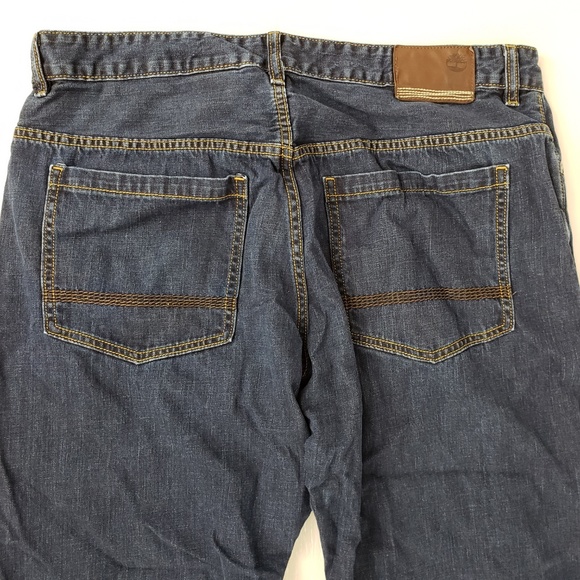 Timberland | Jeans | Timberland Dark Denim Blue Jeans Mens 38 38x29 ...